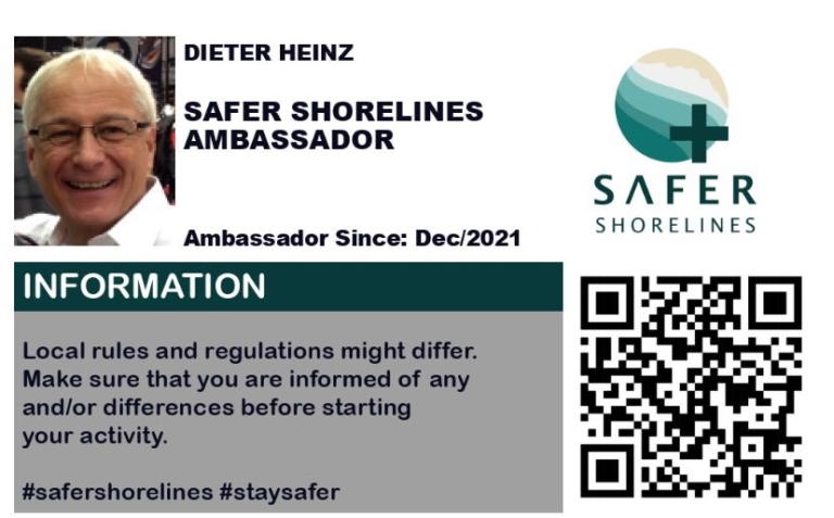 Digital ambassador card | Safer Shorelines